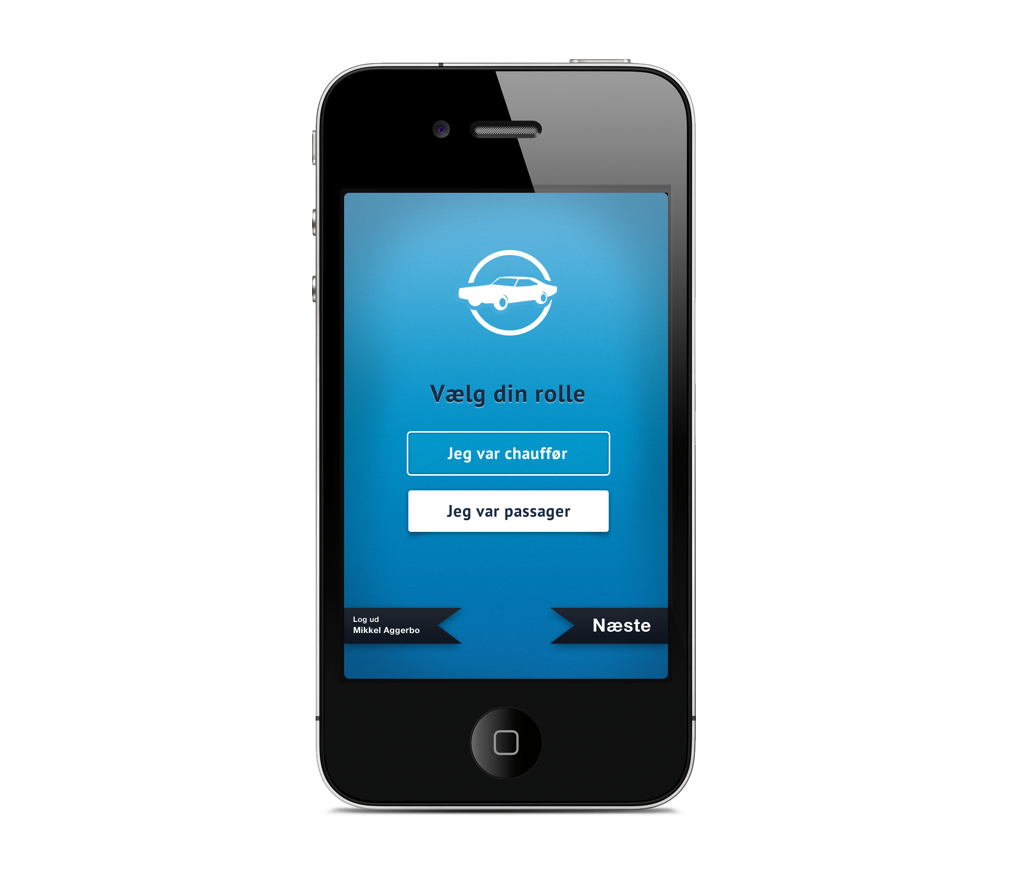 Dribbble Codriver iphone mockup png By Mikkel Aggerbo